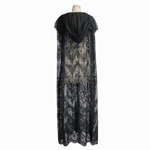 Chantilly Lace Hooded Cloak 12009 | Nightshade Corsets