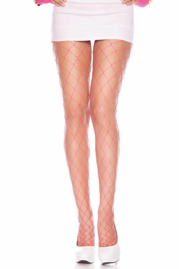 Fence Net Tights 9024 Doll Pink | Nightshade Corsets